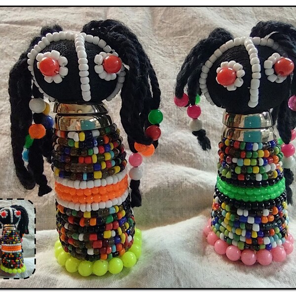 Beaded Doll - Etsy