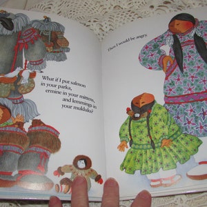 Vintage Hardcover Childrens Book Mama Do You Love Me by - Etsy