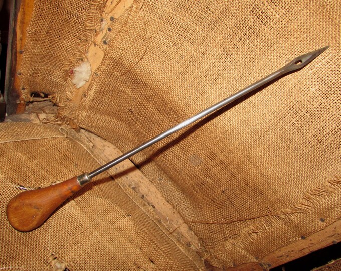 Vintage Large Sewing Awl Needle for Leather Upholstery Canvas, Stable ...