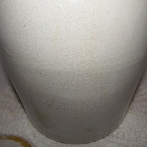 Vintage Hand Painted Pottery Crock Cookie Jar W/ Poppy Flowers - Etsy