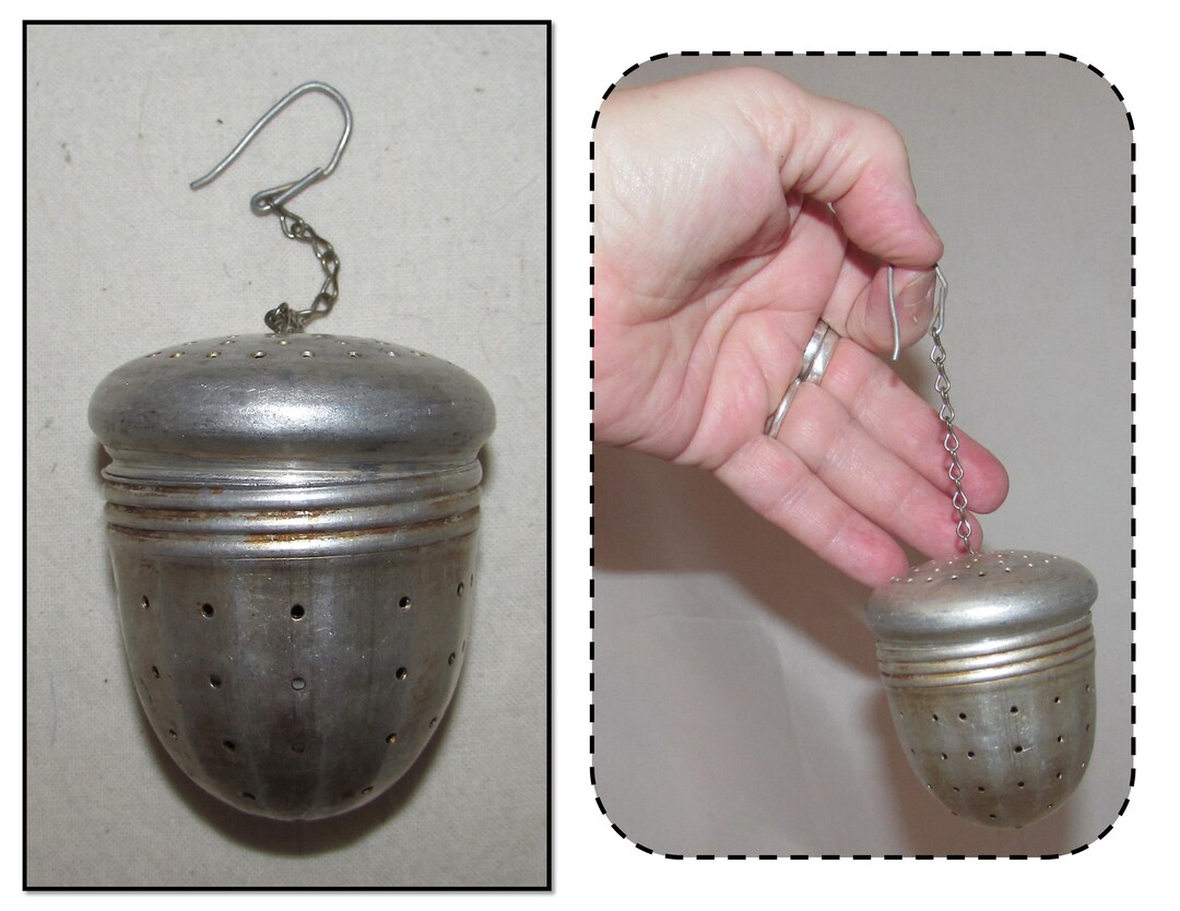 Vintage Aluminum Tea or Coffee Steeper Infuser or Strainer - Etsy