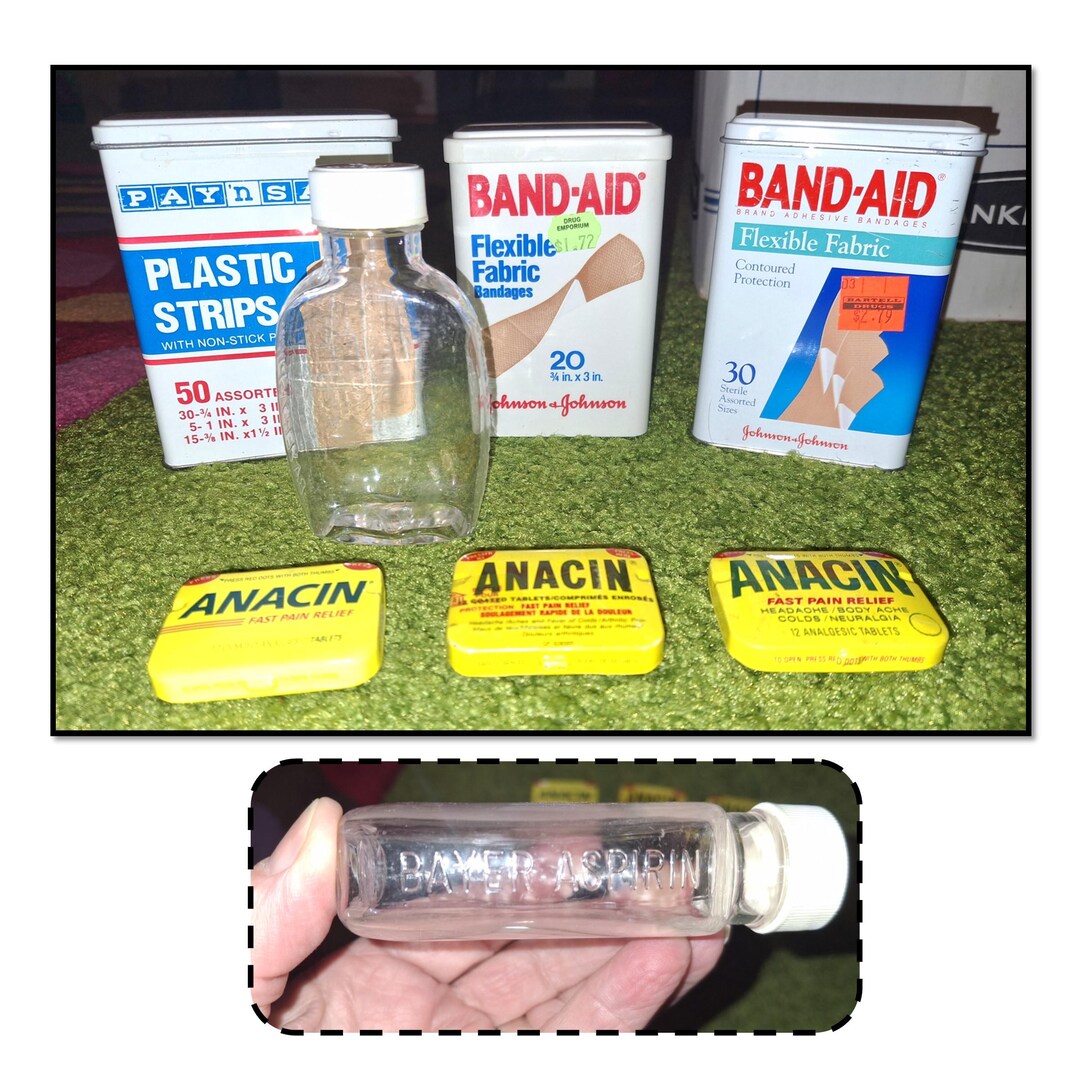 Vintage Advertisement First Aid Display LOT Johnson & Johnson Band-aid ...