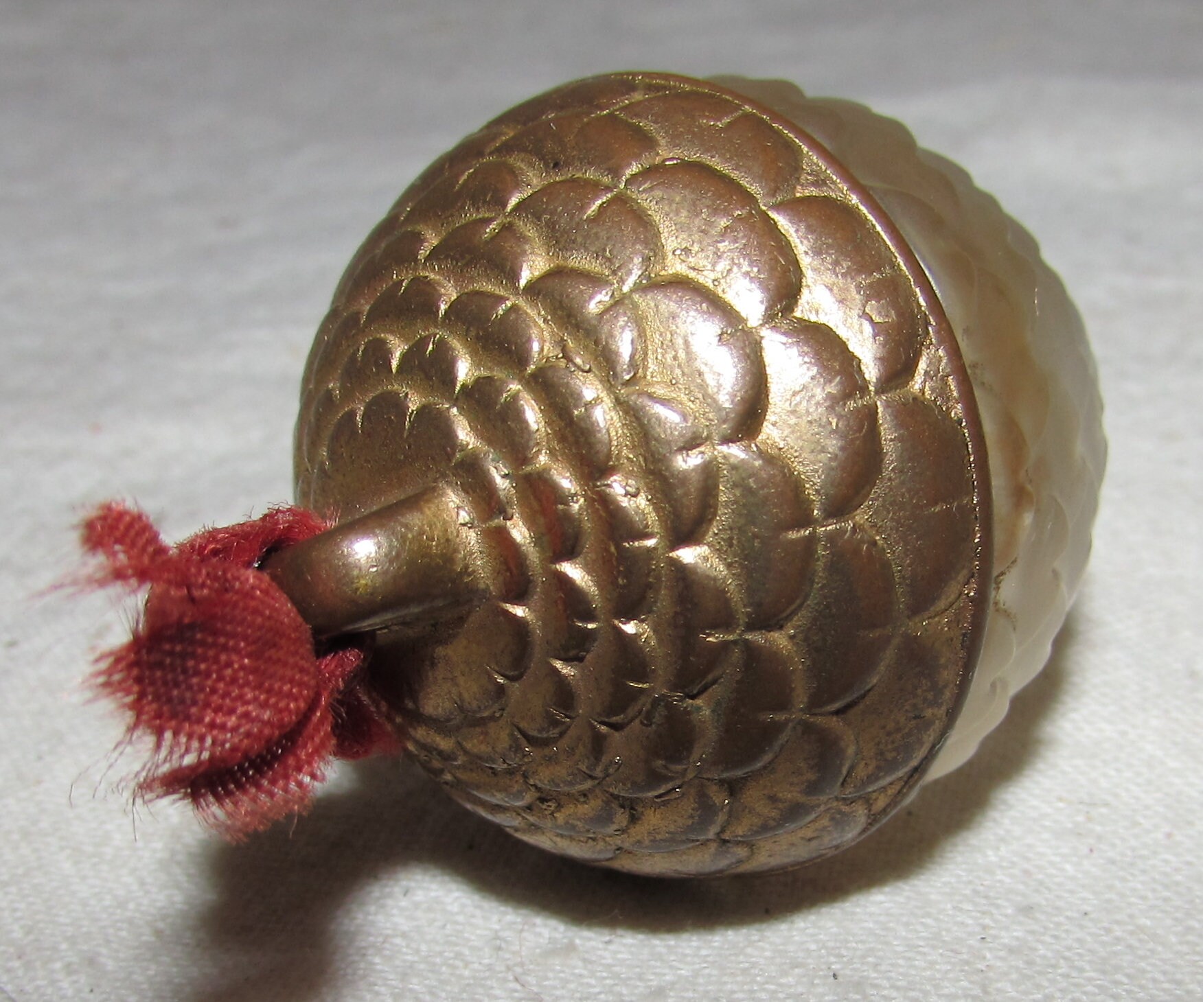 Vintage Small Acorn Shaped Perfume Bottle, Lalique Raphael Replique ...