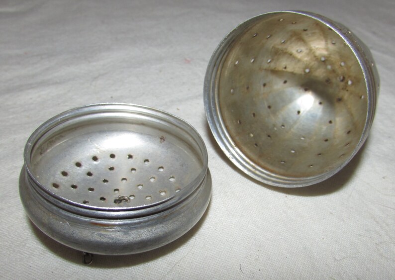 Vintage Aluminum Tea or Coffee Steeper Infuser or Strainer - Etsy
