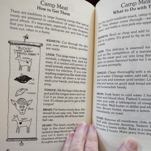 Vintage 1987 the Original Road Kill Cookbook by B R Buck Peterson ...