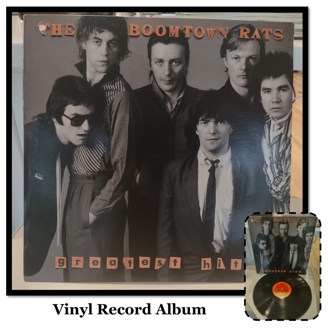 Vintage 1987 Vinyl Record Album, Boomtown Rats - Greatest Hits ...
