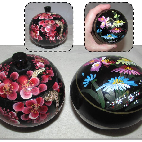 Lacquer Trinket Box - Etsy
