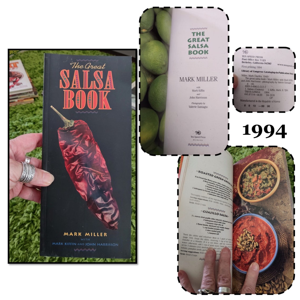 LOT of 5 - Vintage Mexican & Salsa Recipe Books, Old El Paso Sun ...