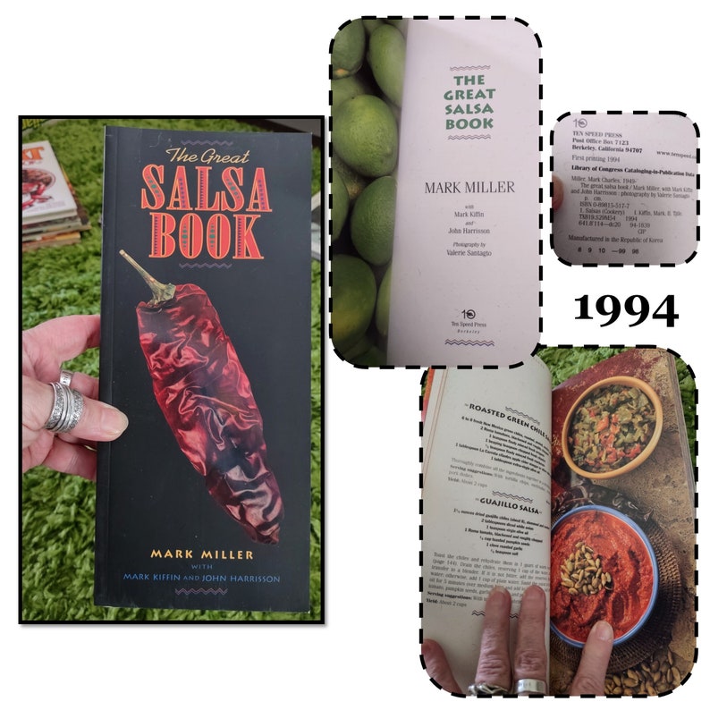 LOT of 5 - Vintage Mexican & Salsa Recipe Books, Old El Paso Sun ...