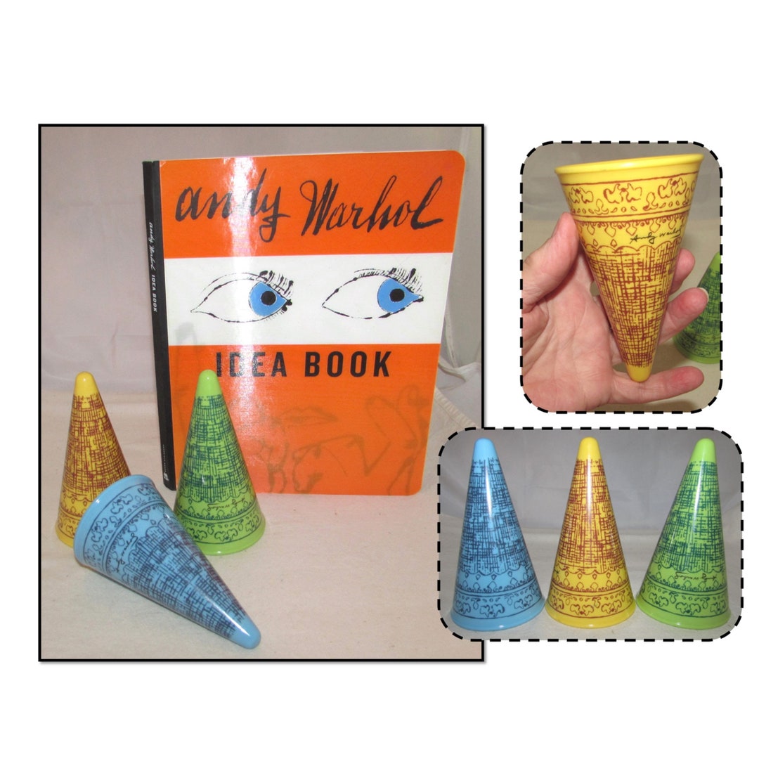 Vintage Andy Warhol LOT, Blank Idea Book With Lenticular Cover ...