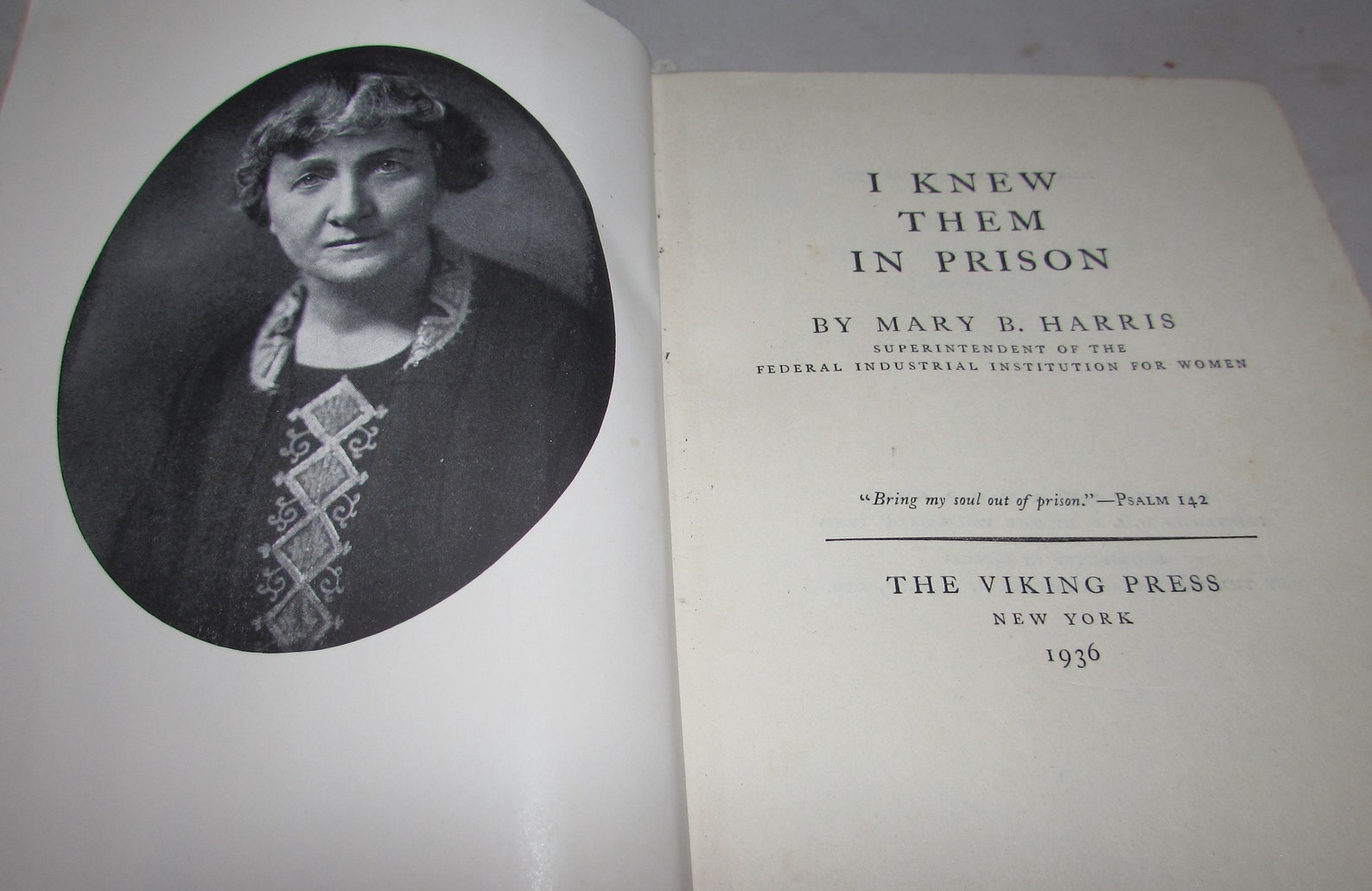 Vintage Hardcover Book I Knew Them in Prison by Mary Belle | Etsy