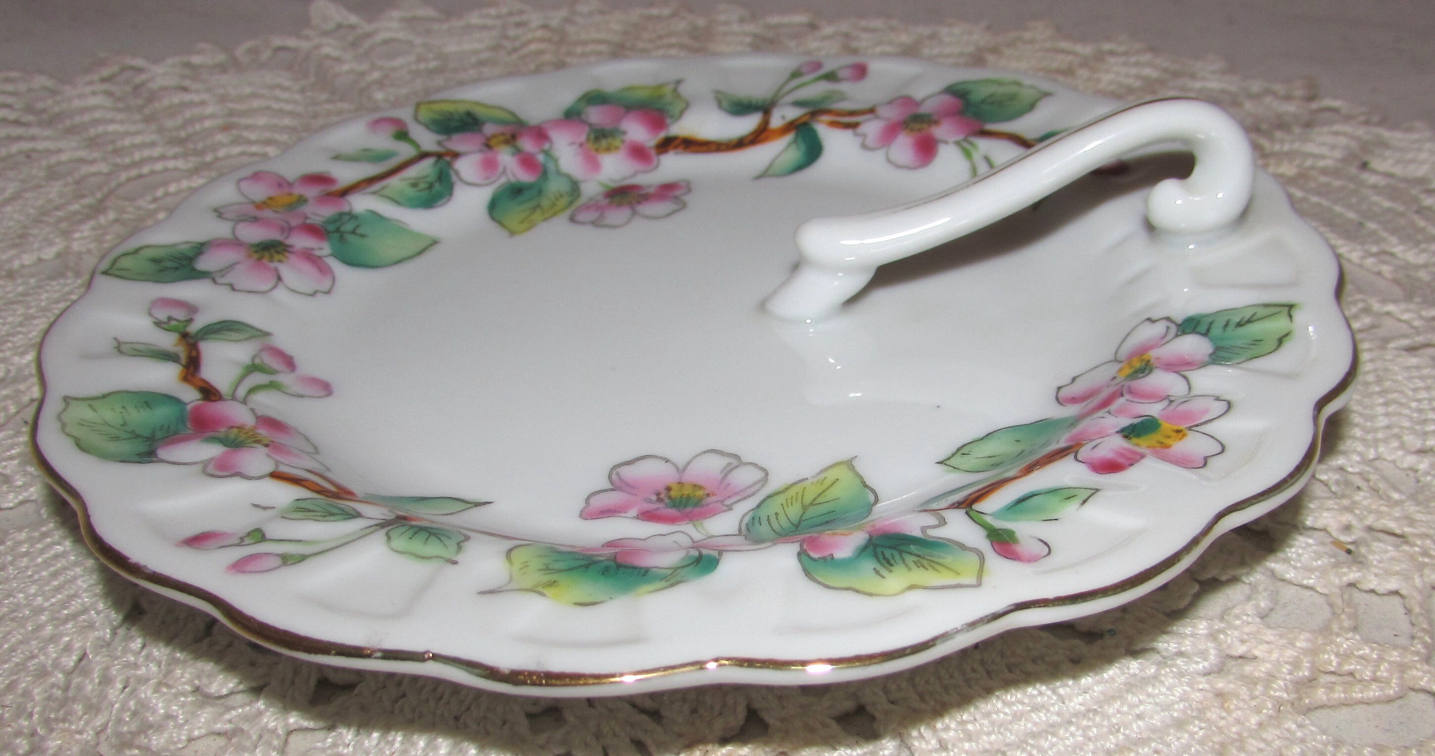 Vintage Porcelain Lemon Server Plate by Hinode Japan One - Etsy