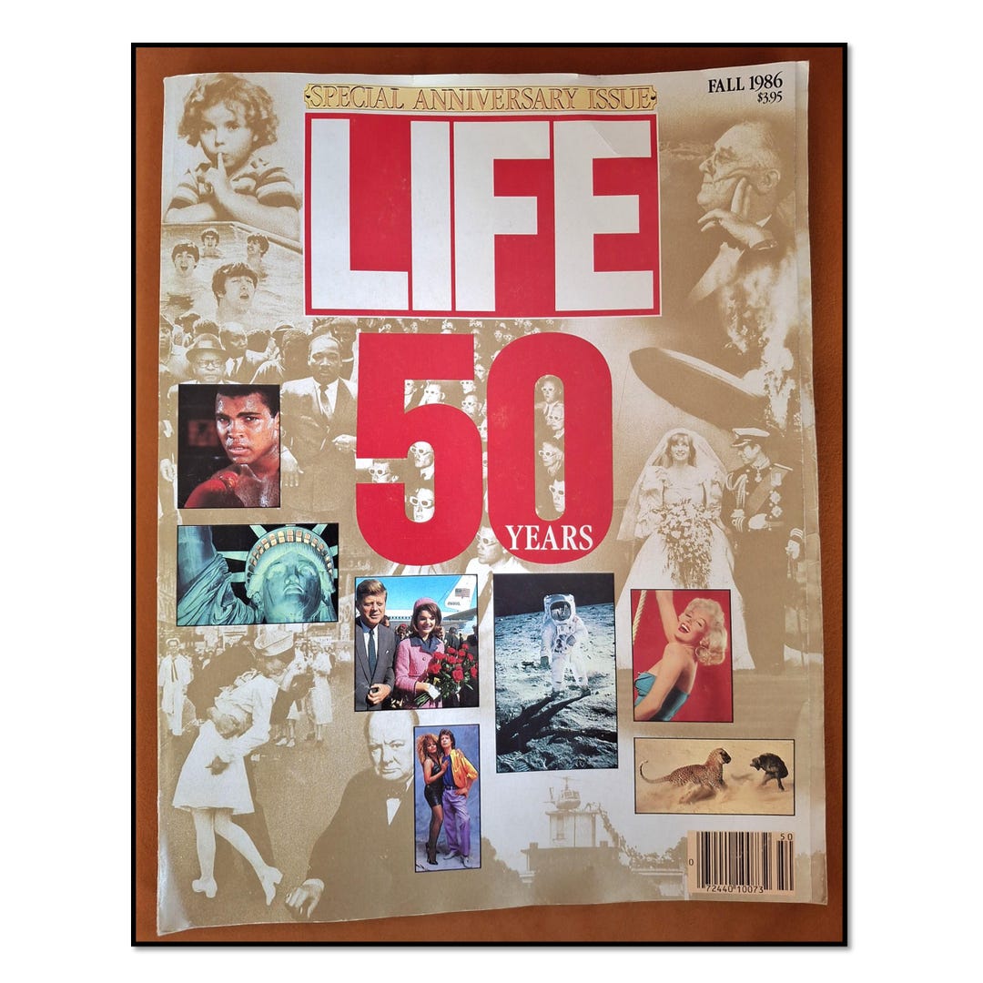 Vintage Fall 1986 Special Anniversary Issue LIFE Magazine, Pearl Harbor ...