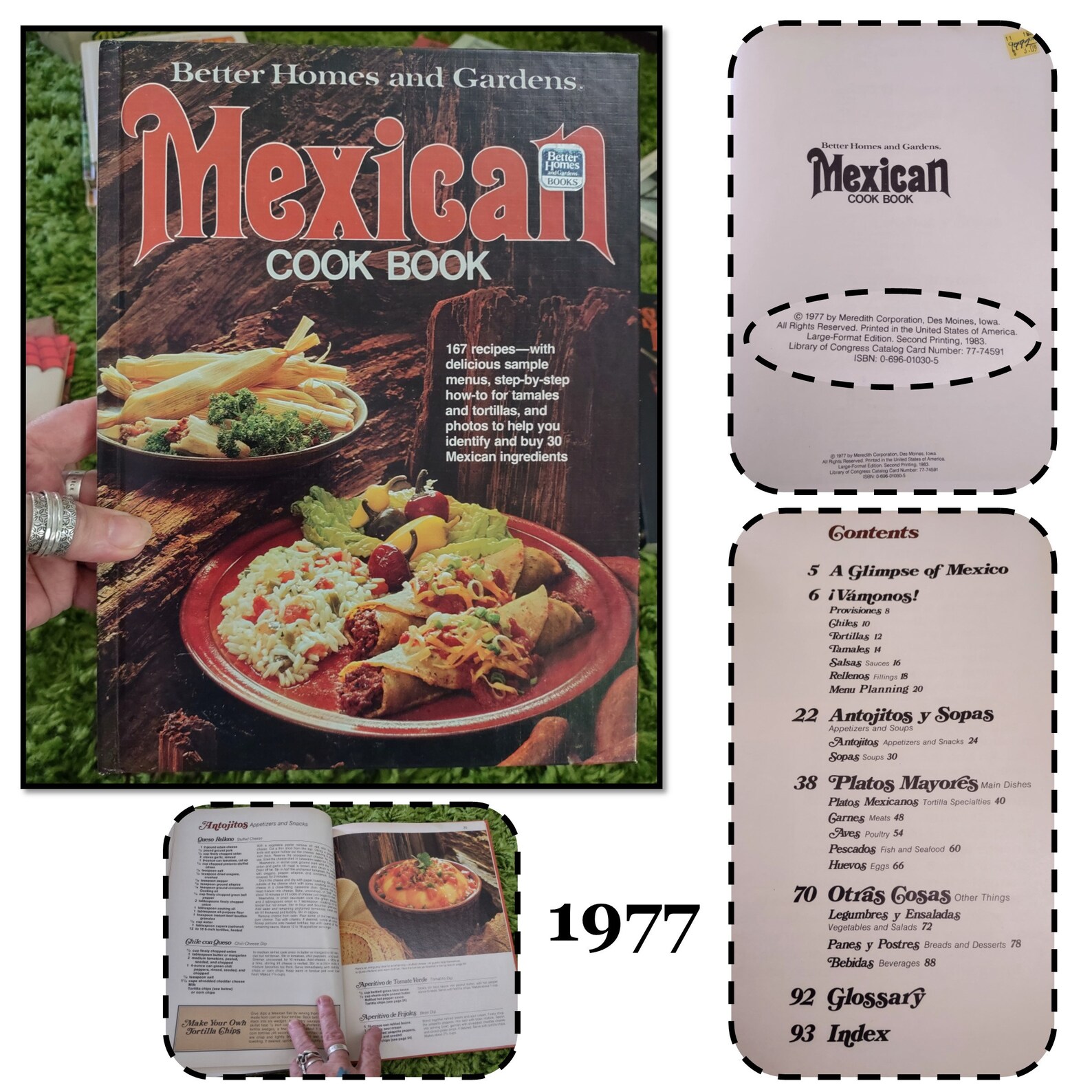 LOT of 5 - Vintage Mexican & Salsa Recipe Books, Old El Paso Sun ...