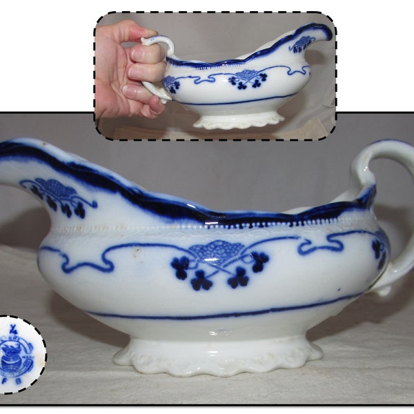 Flow Blue Pitcher - Etsy