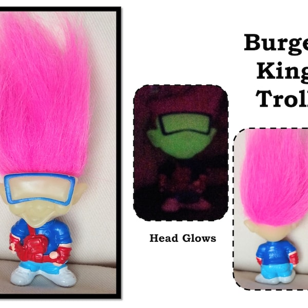 Burger King Troll Doll - Etsy