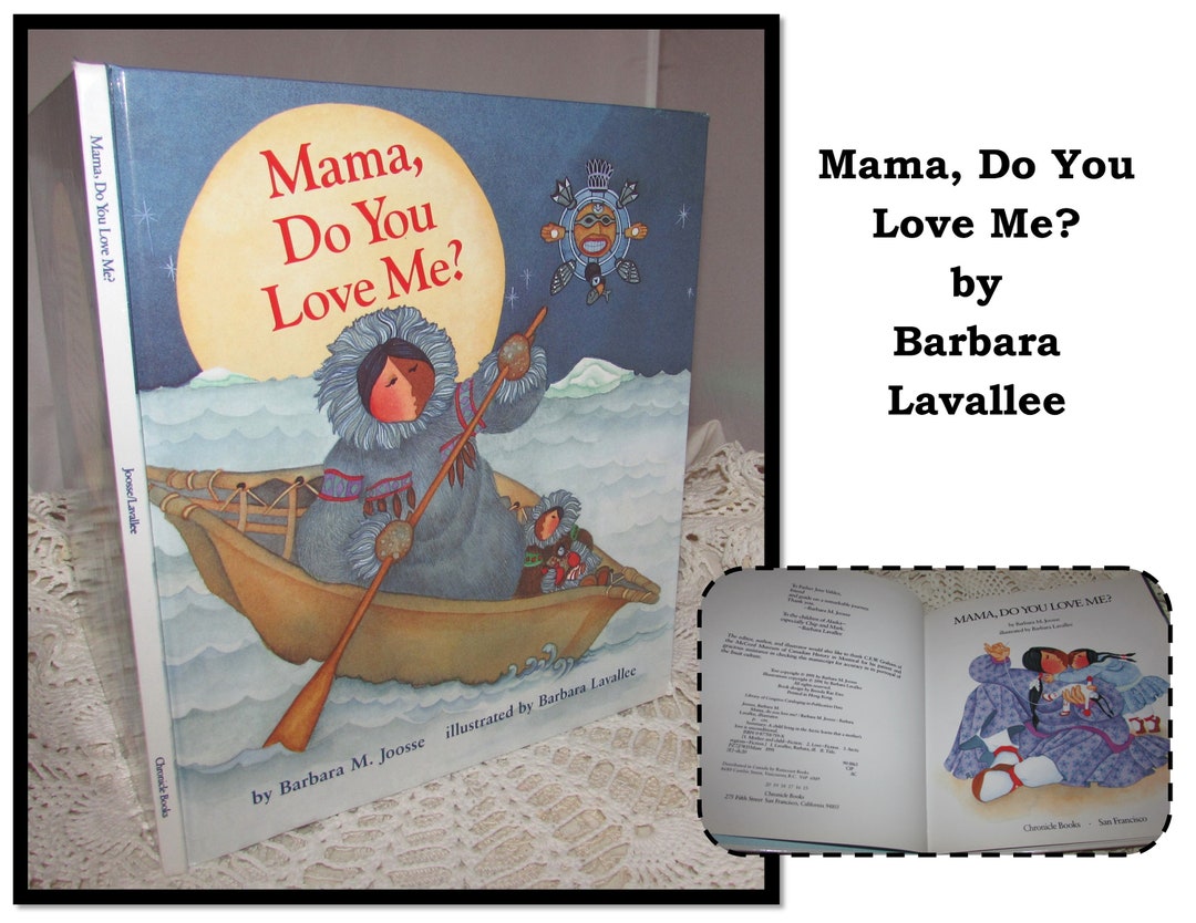 Vintage Hardcover Childrens Book Mama Do You Love Me by - Etsy