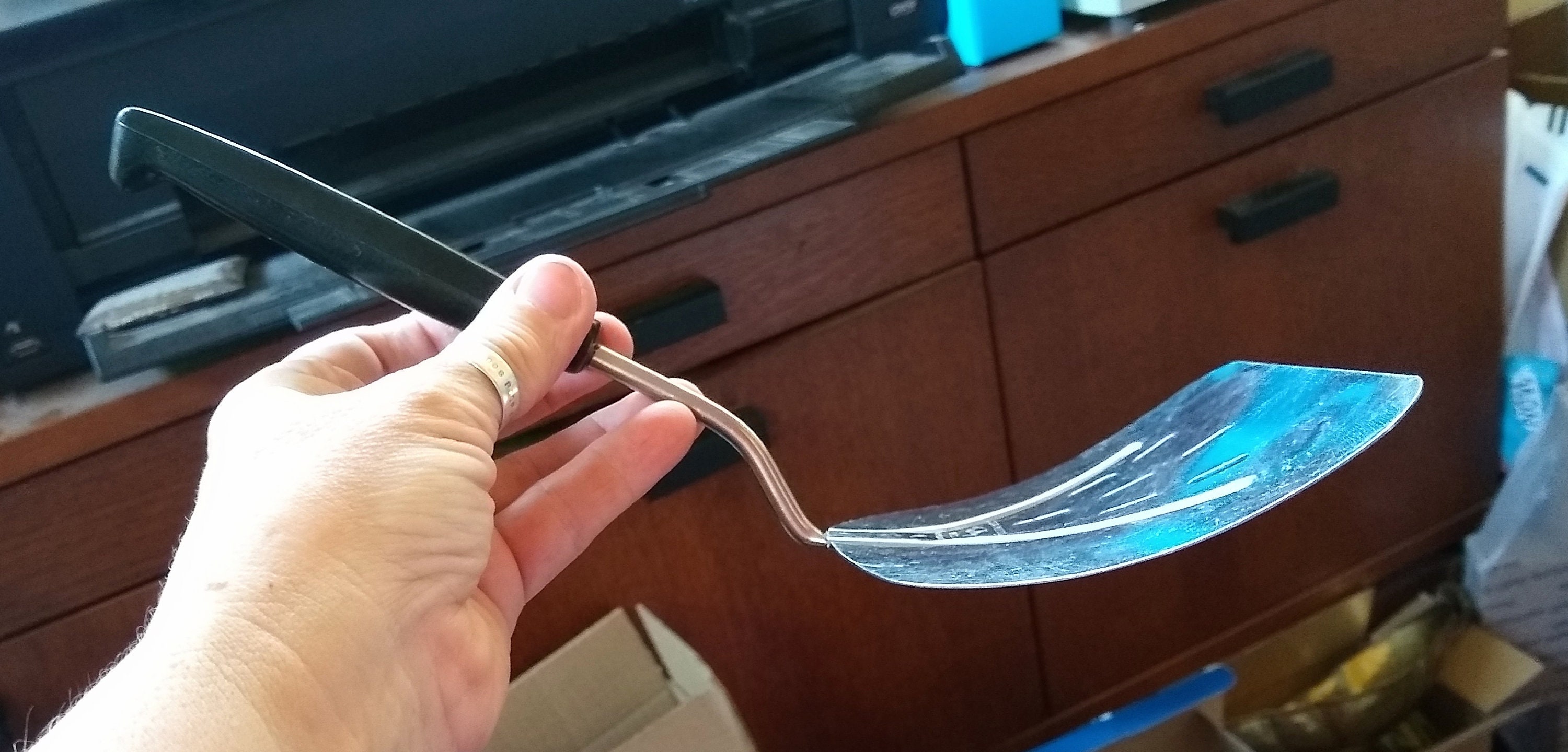 Vintage Large Stainless Steel Foley Pancake Flipper Turner Spatula With ...