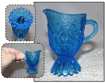 Small Glass Pitcher - Etsy