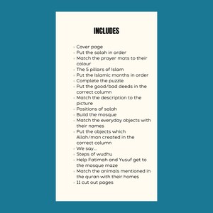 Muslim Busy Book for Toddlers, My First Quiet Book, Printable Toddler ...