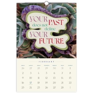 2025 Inspiring Wall Calendar 11 X 16.5 - Etsy