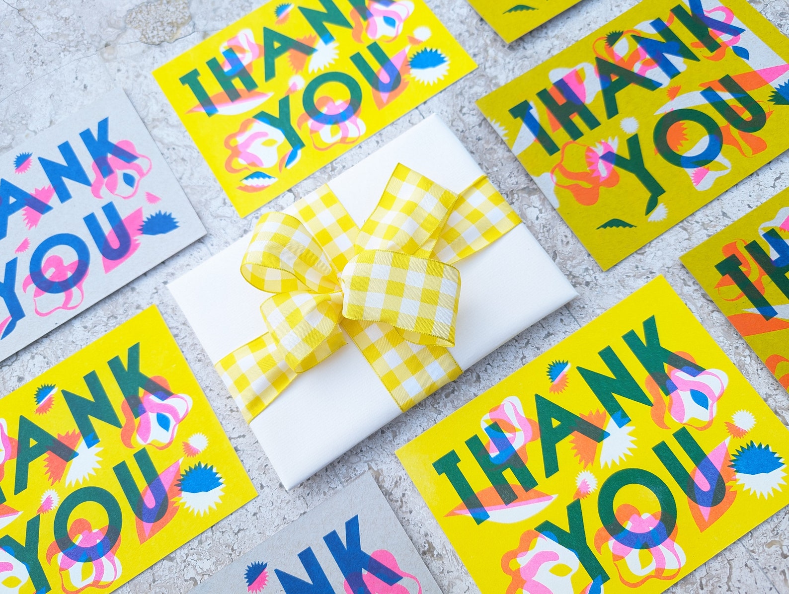 Beautifully Illustrated THANK YOU Cards (A7) - Etsy