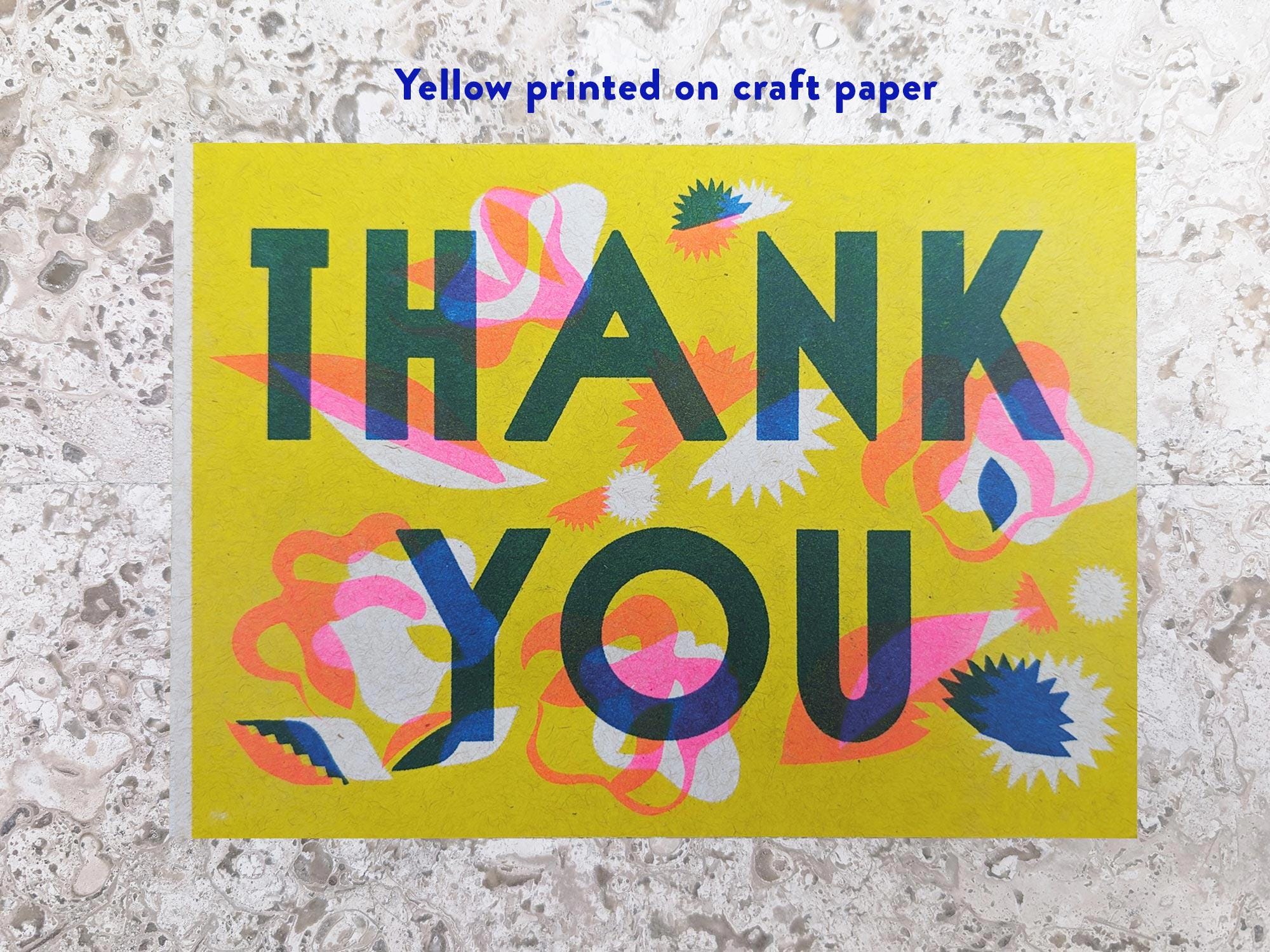 Beautifully Illustrated THANK YOU Cards (5x7) - Etsy