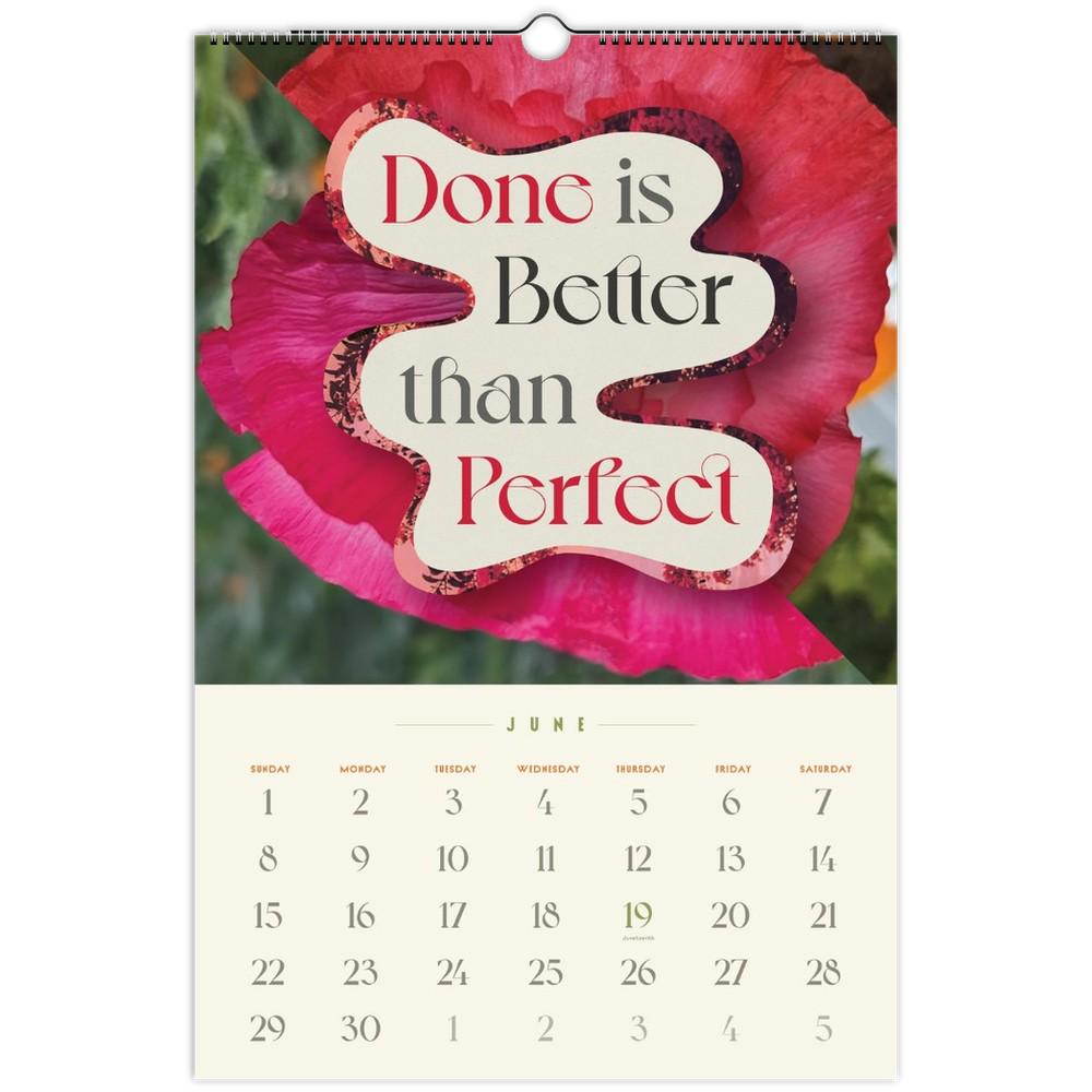 2025 Inspiring Wall Calendar 11 X 16.5 - Etsy