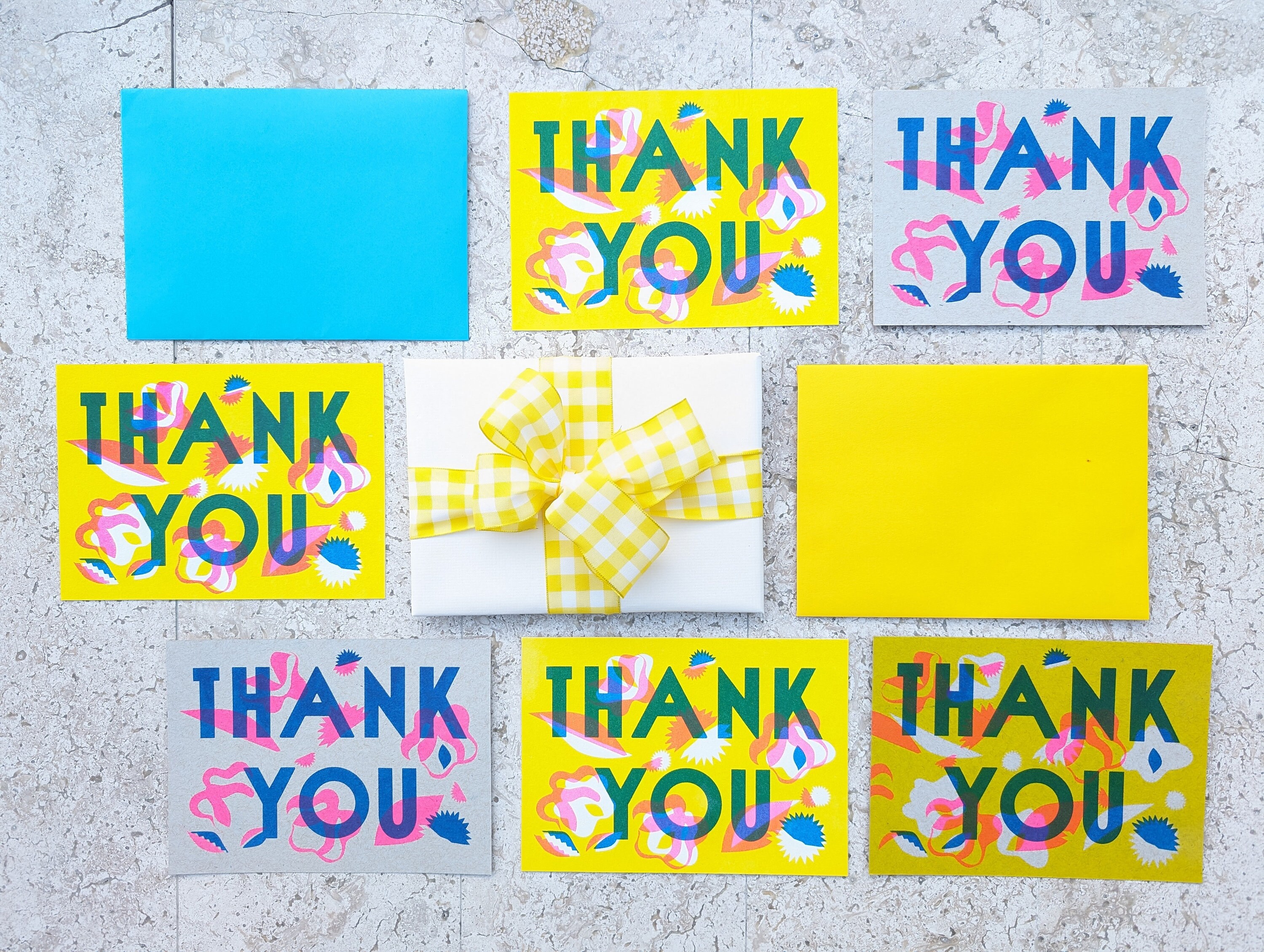 Beautifully Illustrated THANK YOU Cards (5x7) - Etsy