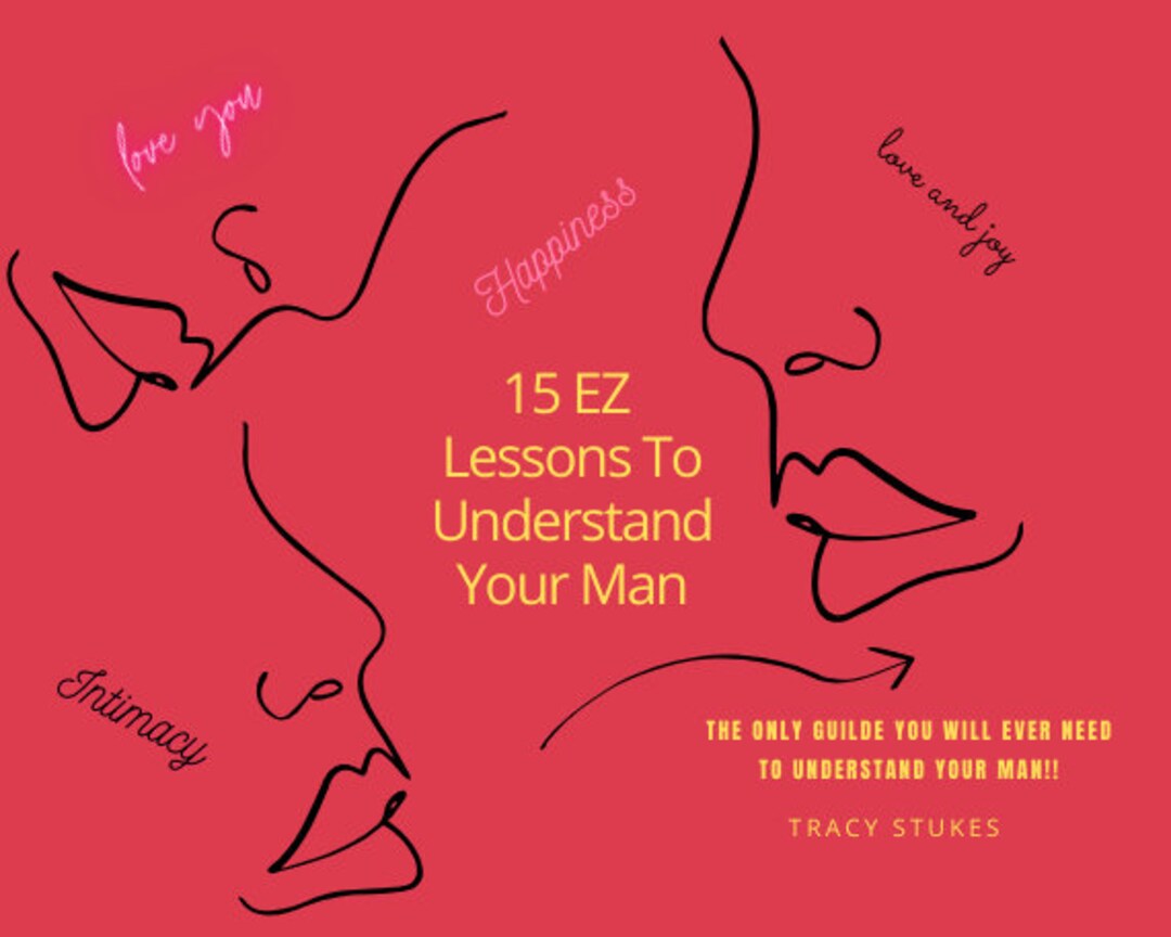 15 EZ Lessons to Understand Your Man - Etsy