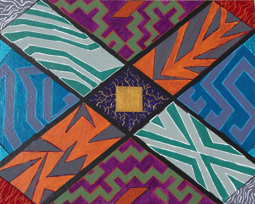 Fifth Element, Original Painting - Etsy