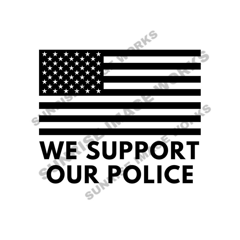 Support Police SVG | Digital Download for Cricut Silhouette Laser ...