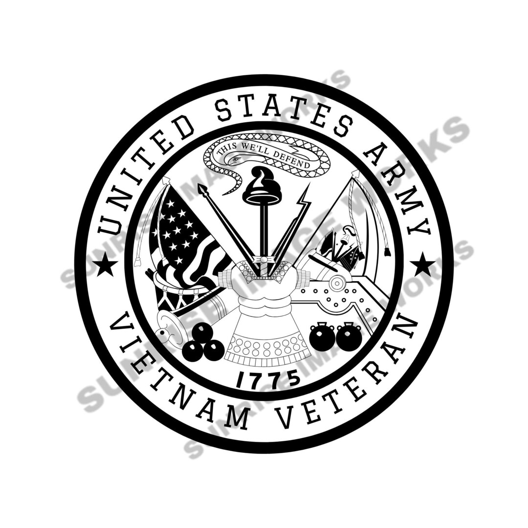 US Army Seal Vietnam Veteran SVG Digital Download for Cricut ...