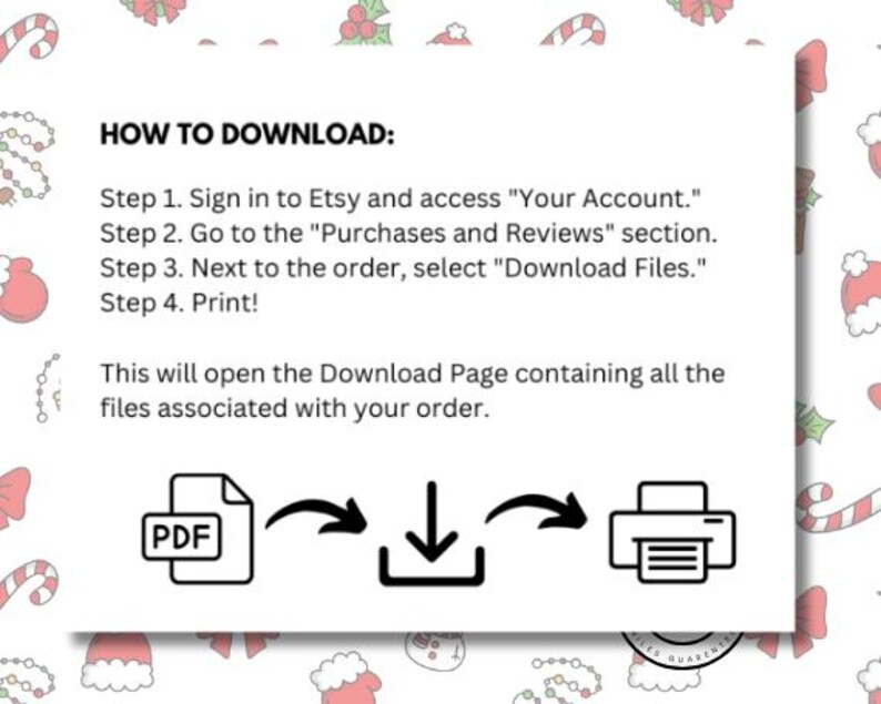 Printable Colouring Sheet, Digital File, Design You Own Christmas ...