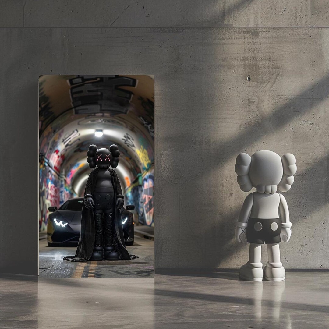 Kaws Poster, Printables Minimalist Hypebeast Kaws Figure Poster, Kaws ...