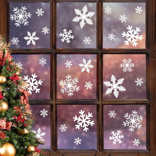 Extra Large Christmas Window Clings - Etsy