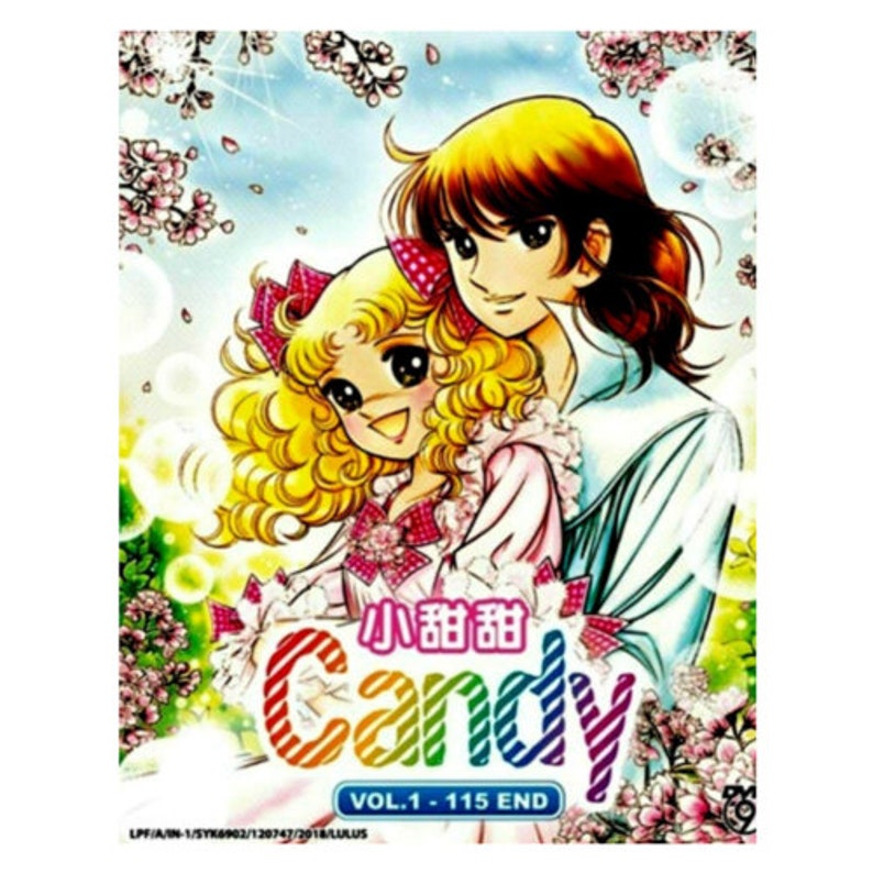 New Set Dvd Anime Candy Candy Complete Tv Series Volume. 1-115 End ...