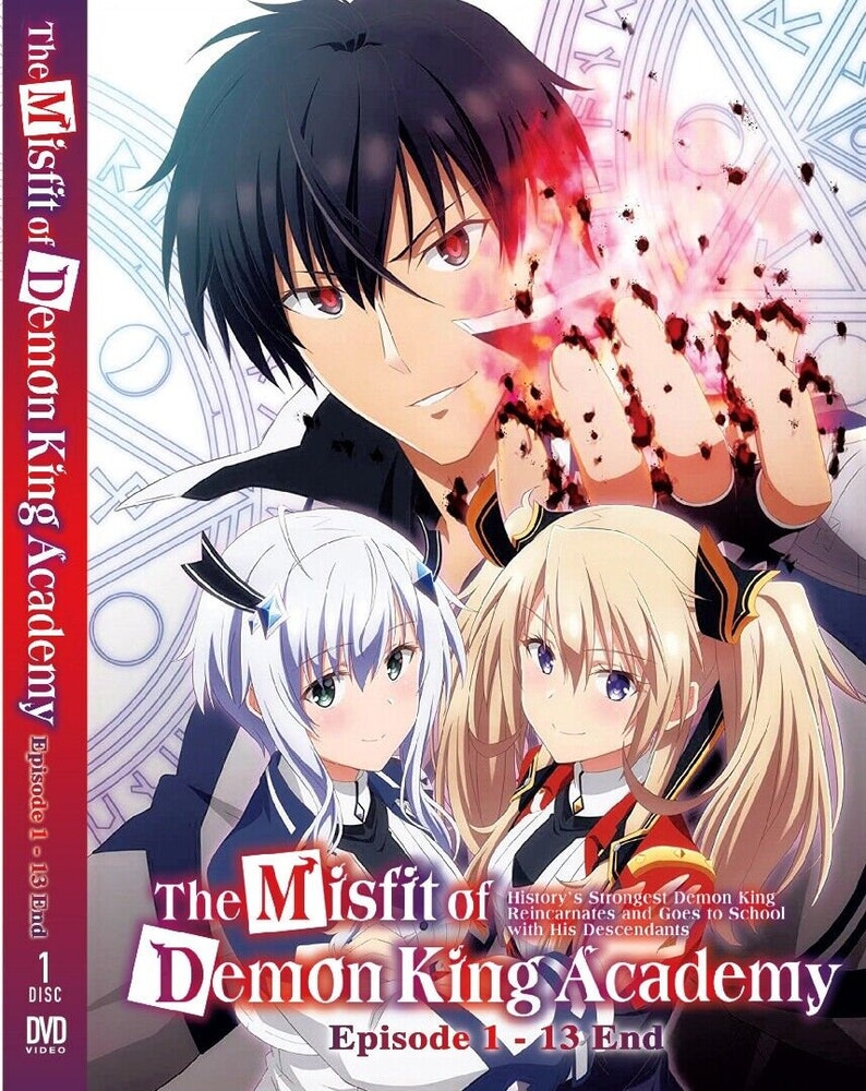 DVD Anime the Misfit of Demon King Academy(1-13end) Complete Box Set ...