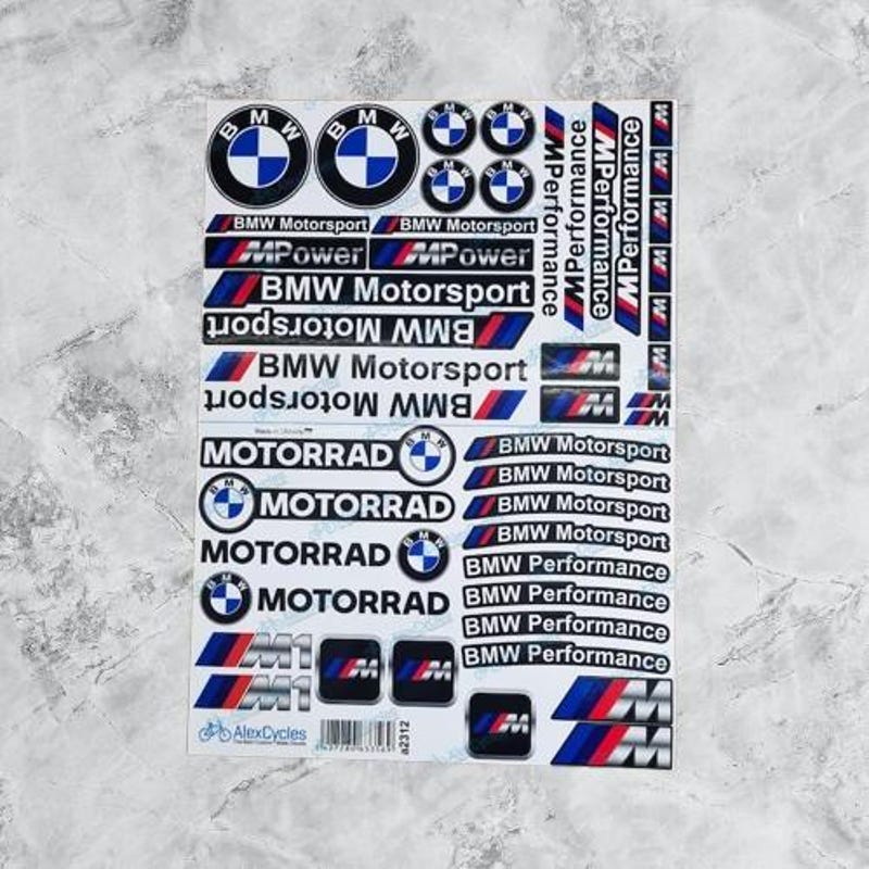 Bmw sticker - Etsy Polska