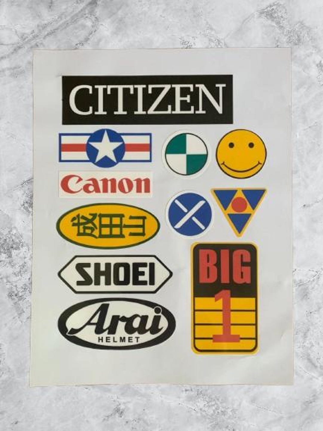 Akira Kaneda’s Bike Stickers Set (waterproof) - Etsy