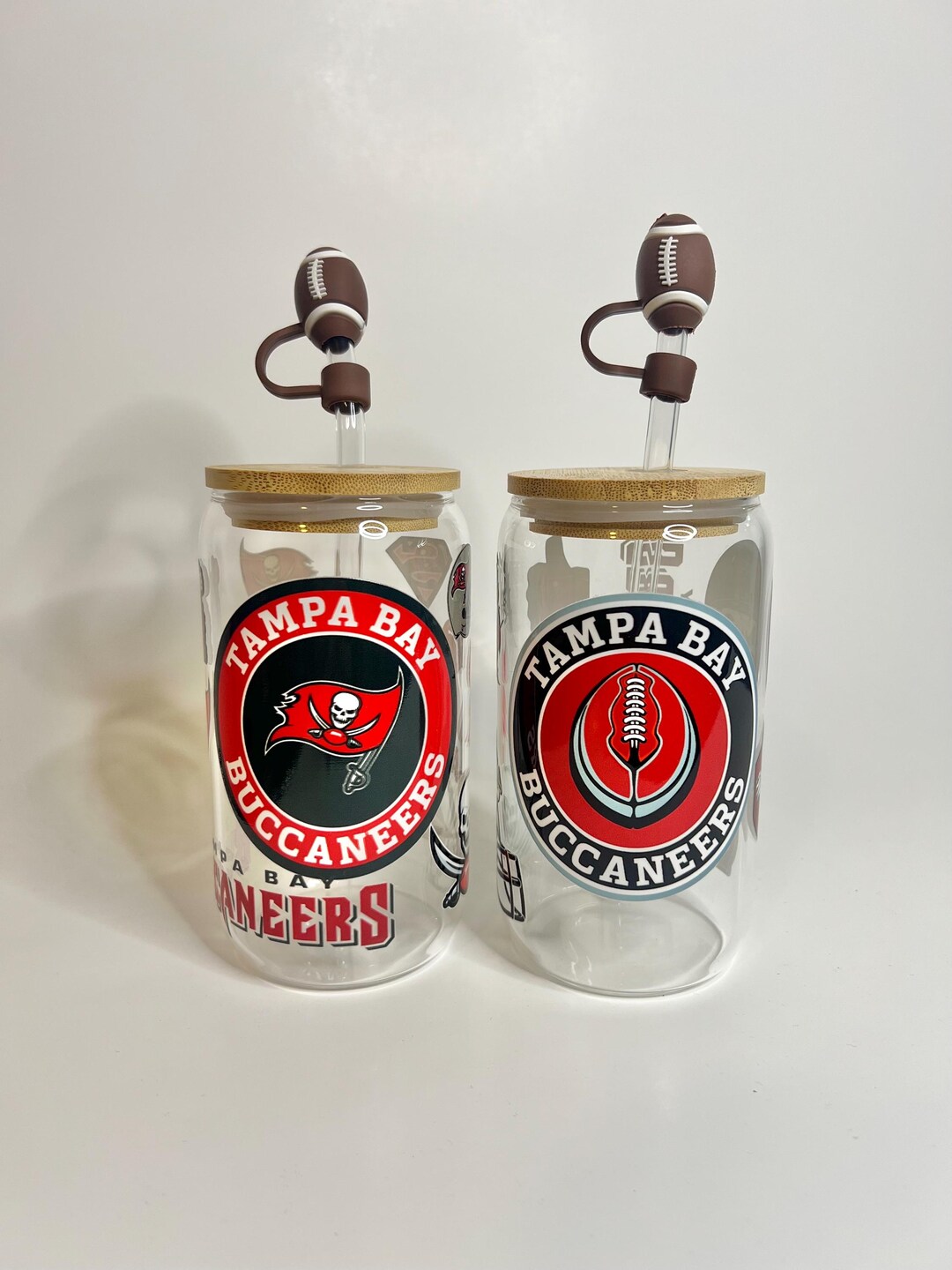 Football Glass Cup Coffee Tampa Bay - Etsy