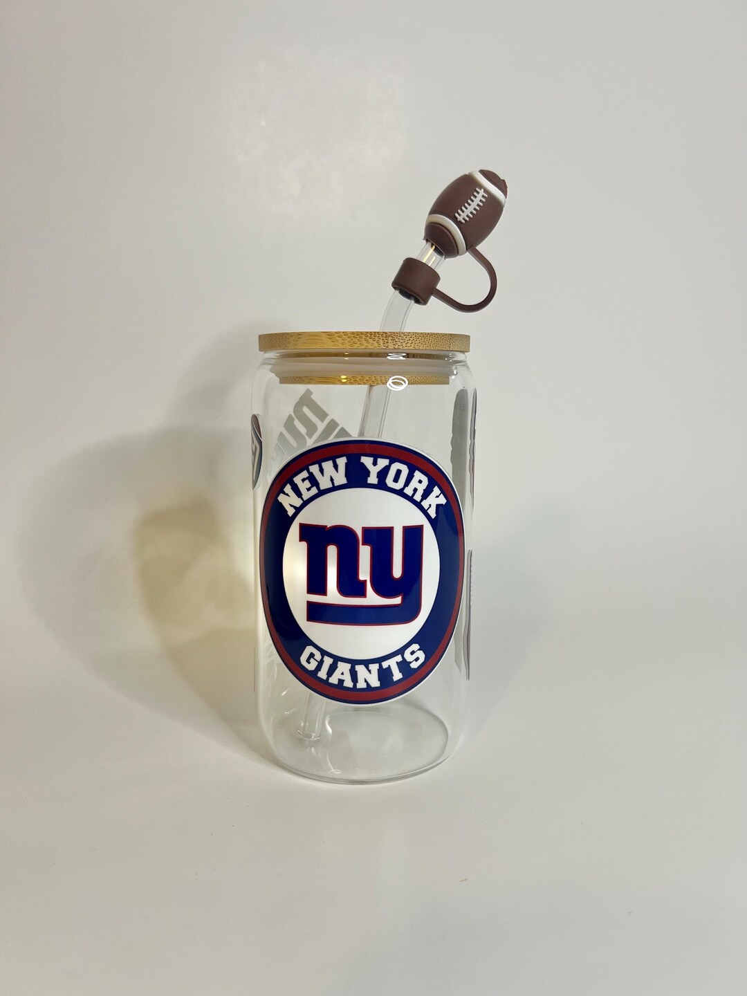 Football Glass Cup Coffee Giants - Etsy
