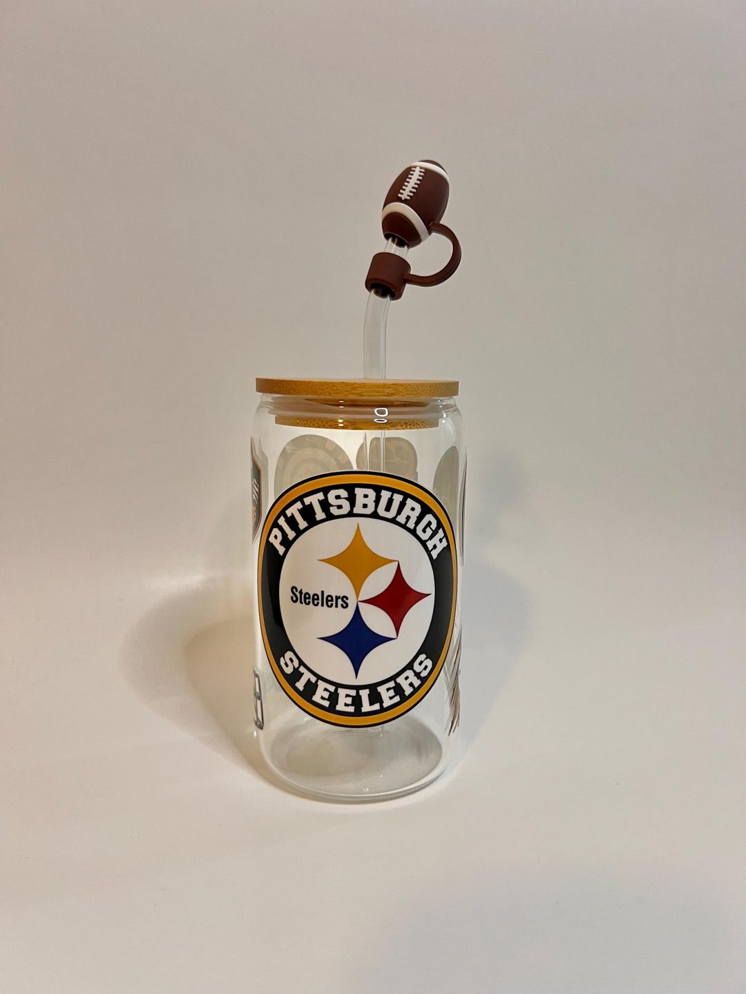 Football Glass Cup Coffee Pittsburgh - Etsy