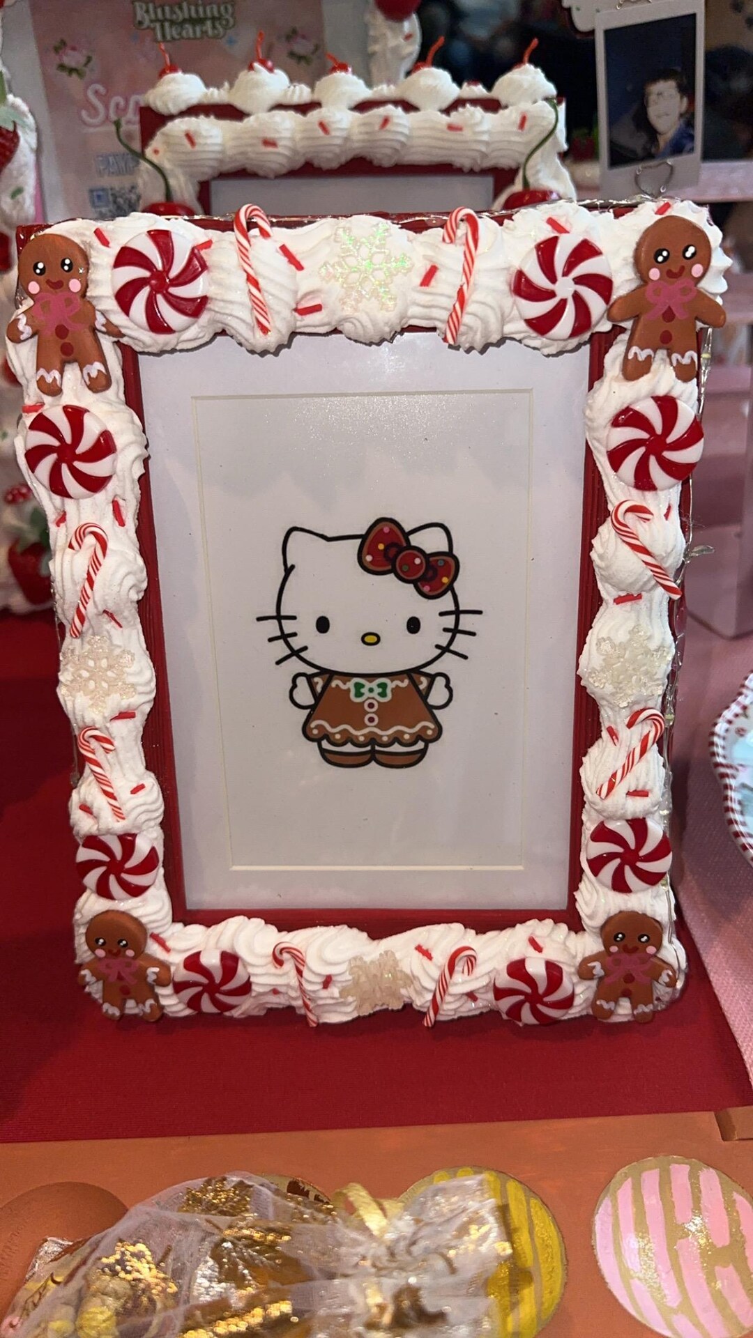 Faux Frosting Gingerbread Man Light up Picture Frames - Etsy