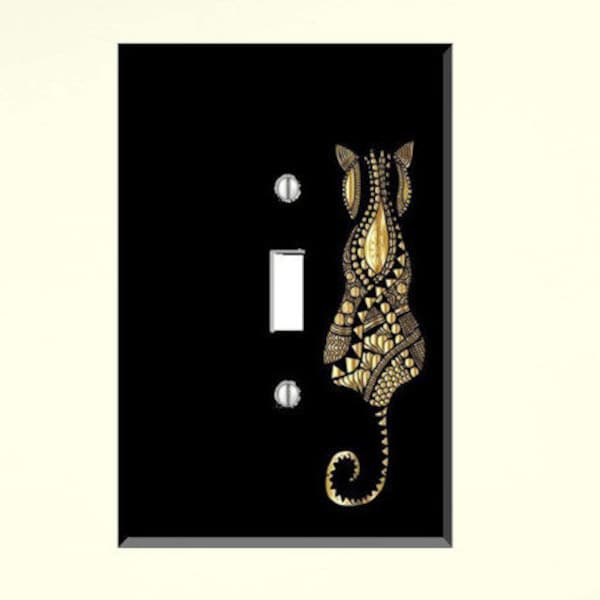 Black Outlet Cover - Etsy