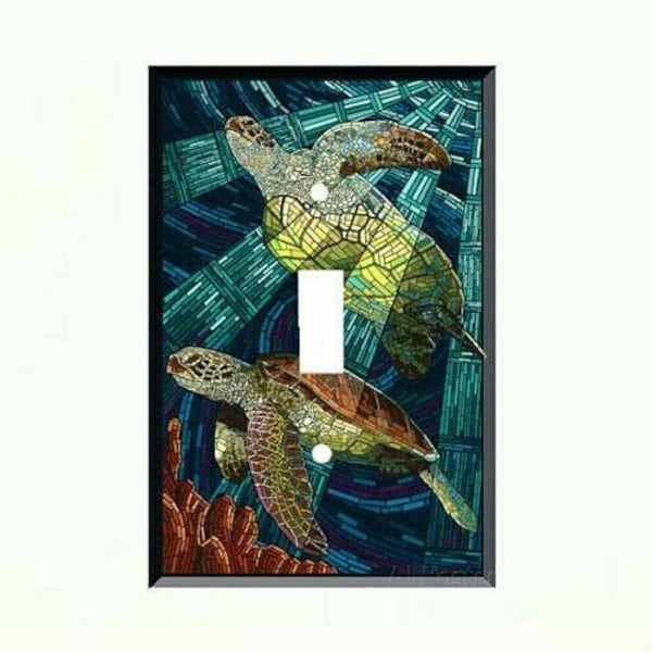 Sea Turtle Light Switch Cover - Etsy
