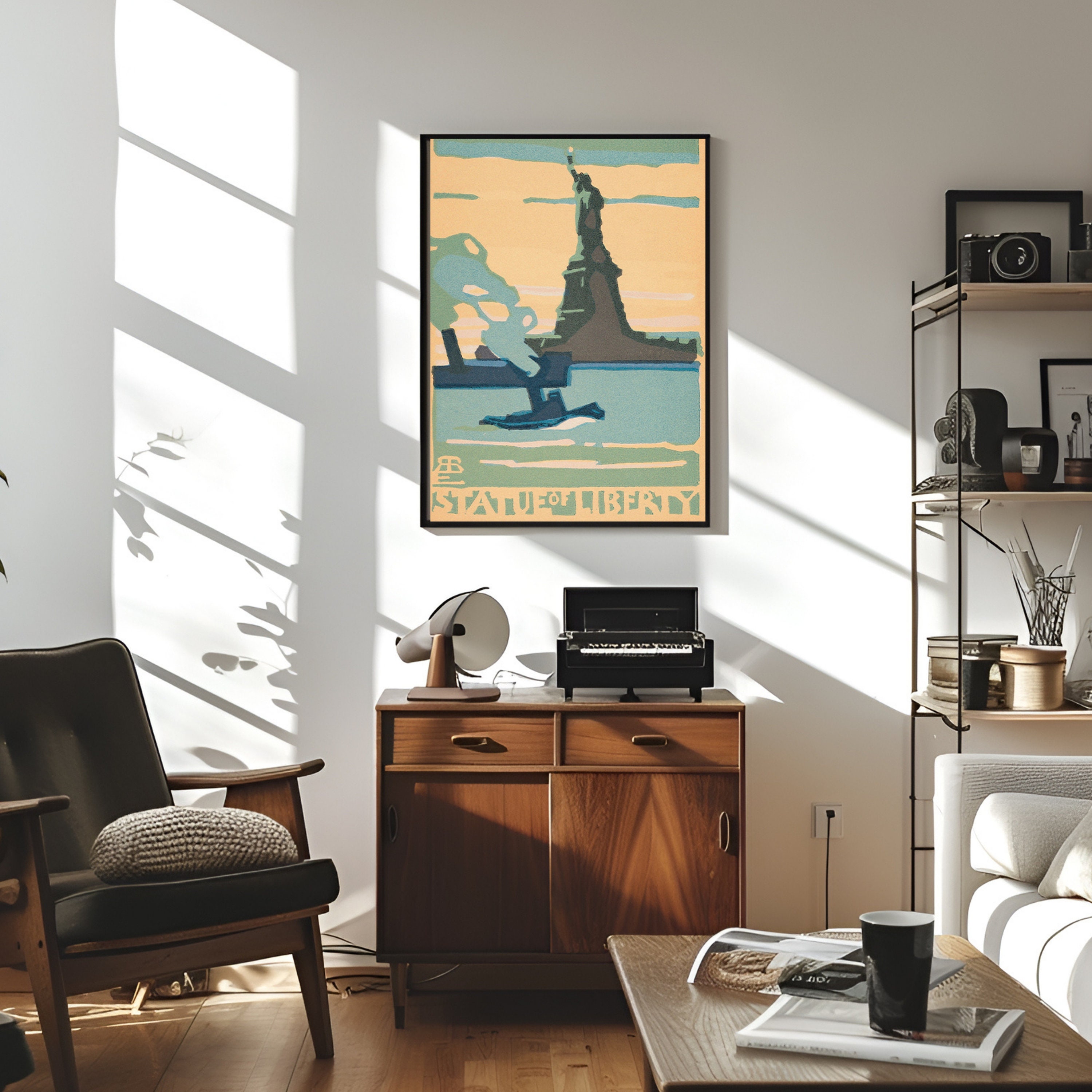 Vintage New York Art Prints Gallery Wall, NYC Digital Prints Set of 11 ...