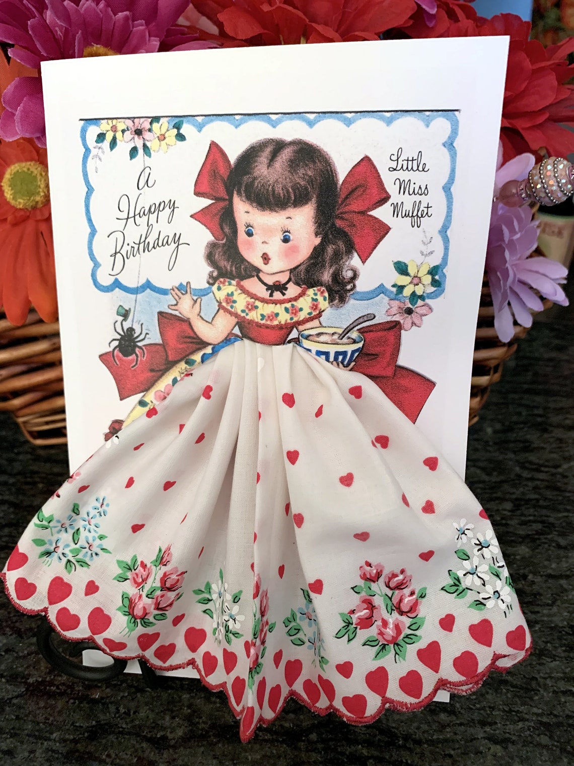 Nursery Rhyme Keepsake Hankie Cards - Etsy