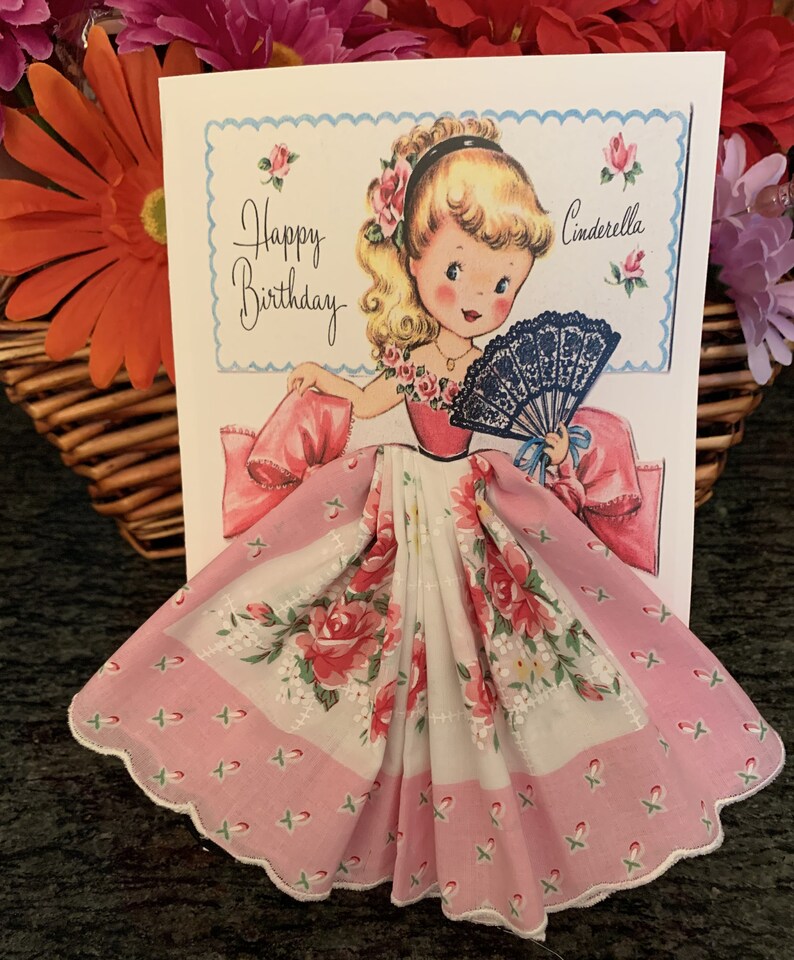 Nursery Rhyme Keepsake Hankie Cards - Etsy