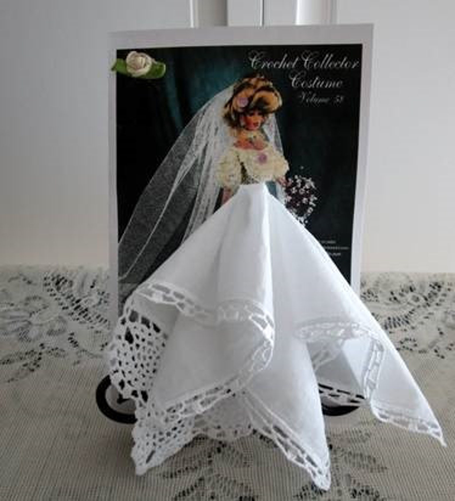 1908 Bride Fashion Keepsake Hanky Card - Etsy